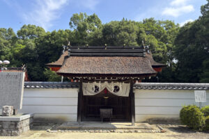 河内源氏の本拠地である大阪府羽曳野市の壺井八幡宮周辺へ行ってきた